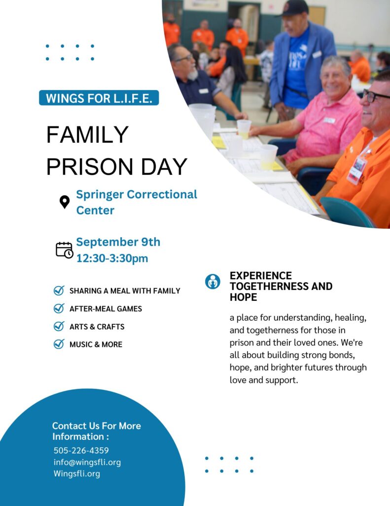 Prison Family Days - Wings For LIFE International